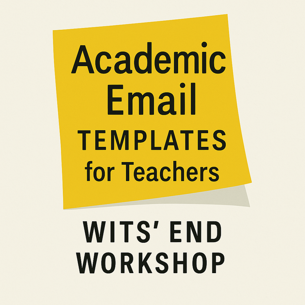 Academic Email Templates for Teachers