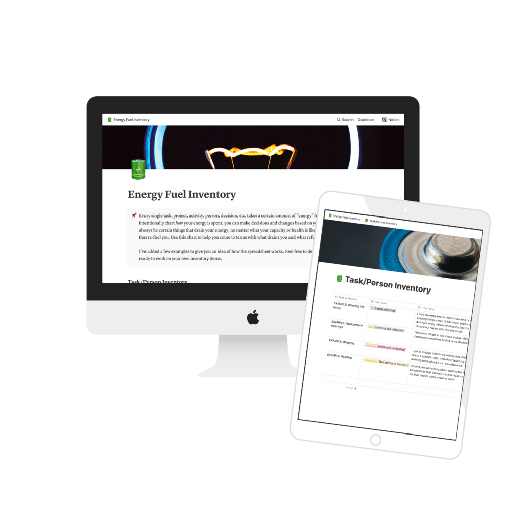 Energy Fuel Inventory
