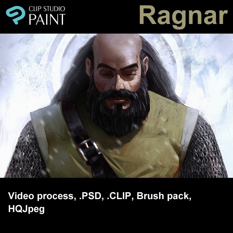 Ragnar from Vinland Saga (Clip Studio Paint)