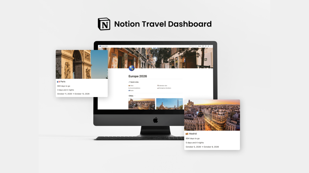 Notion Travel Planner