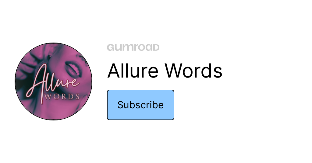 Allure Words