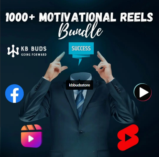 1000+ Motivational Copyright free Reels Bundle