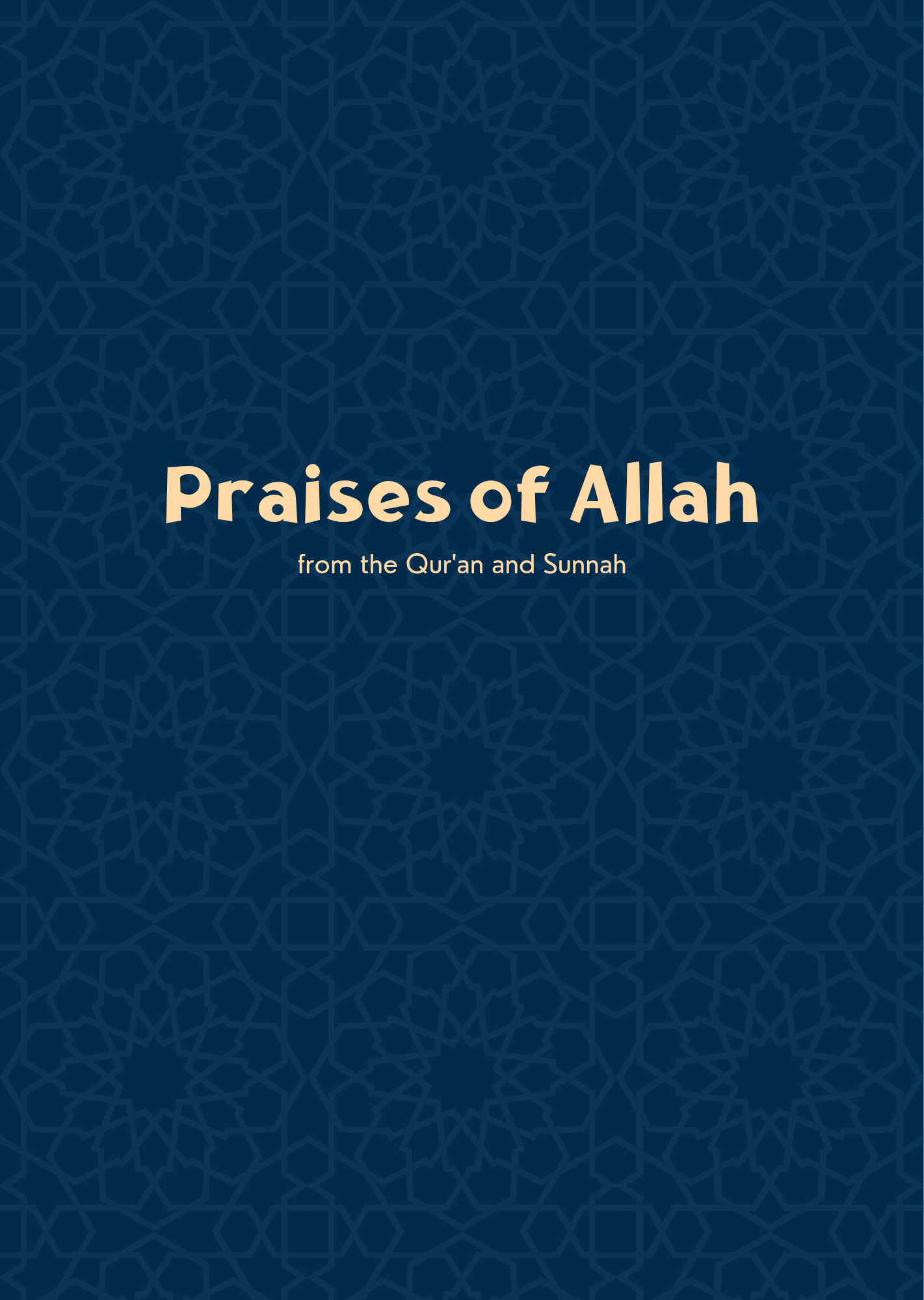 Pack of 3 Booklets (Istighfar + Praises of Allah + 20 Short and ...