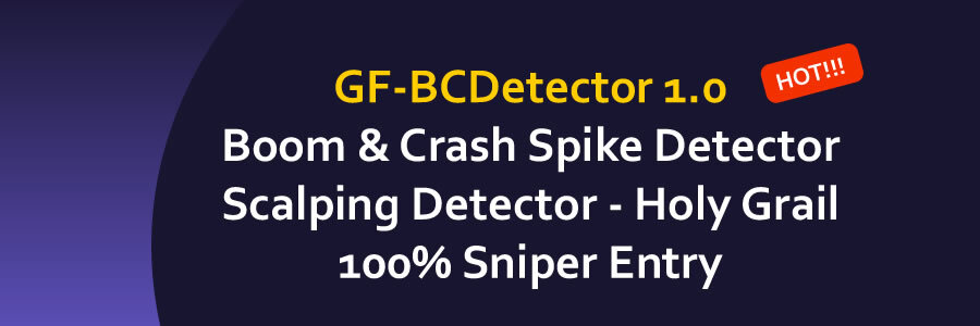 Boom & Crash Spike and Scalping Detector - Holy Grail - 100% Profitable