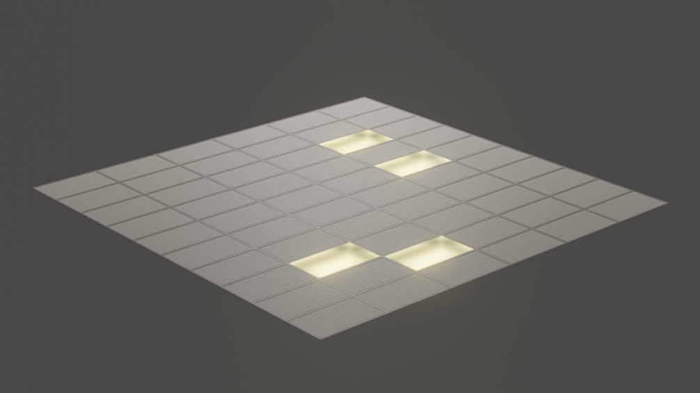 Ceiling Tiles Shader Node v1.5