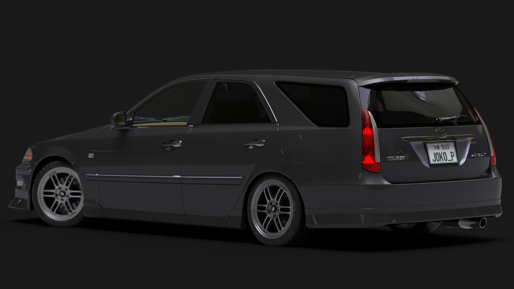 Toyota Mark II Blit 3D Model Pack