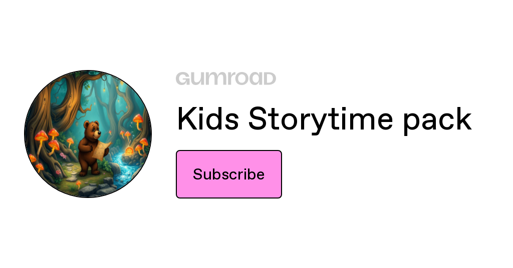 Kids Storytime pack