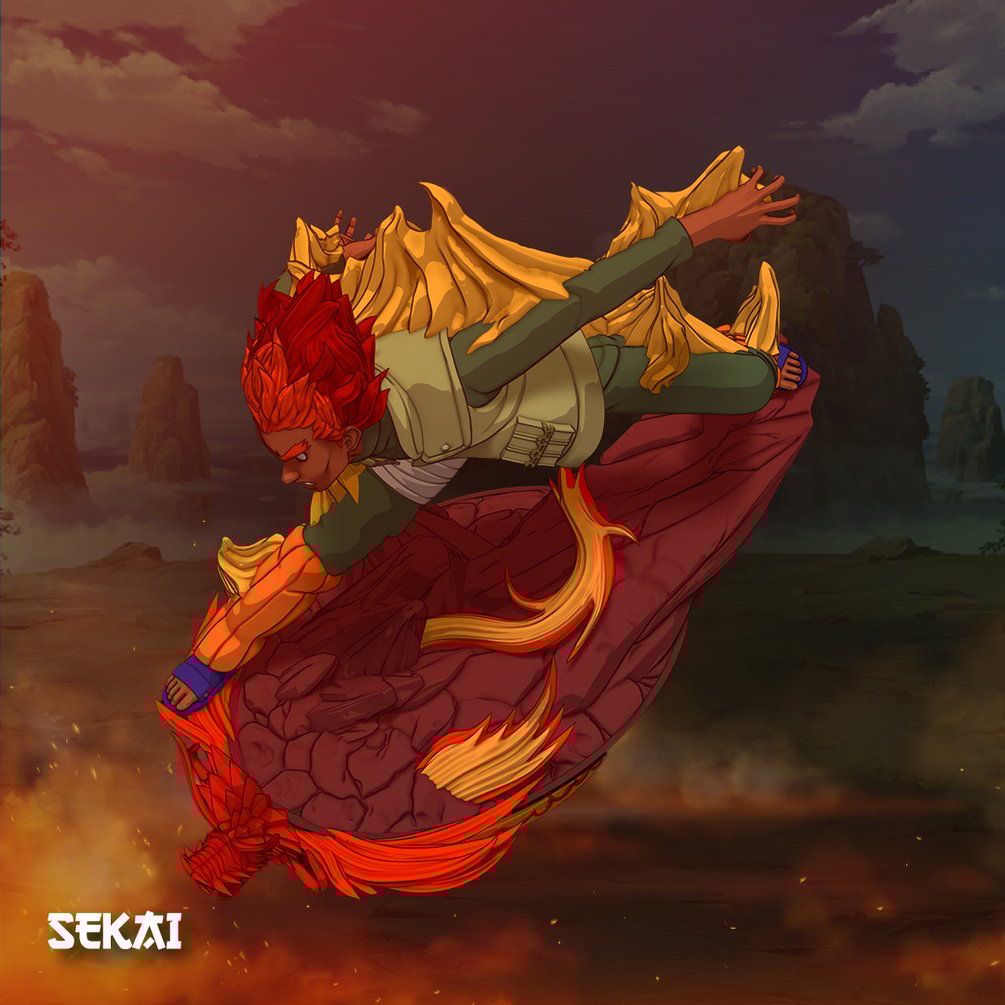 Guy Sensei Sculpture and Bust - Sekai 3D Models - Tested and Ready for ...