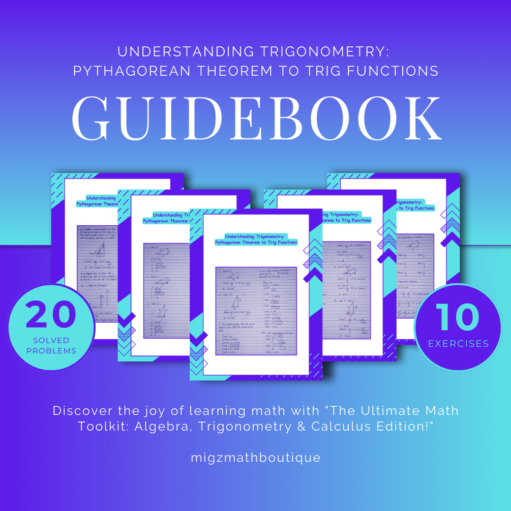 Understanding Trigonometry: Pythagorean Theorem to Trigonometric Functions – Handwritten ...