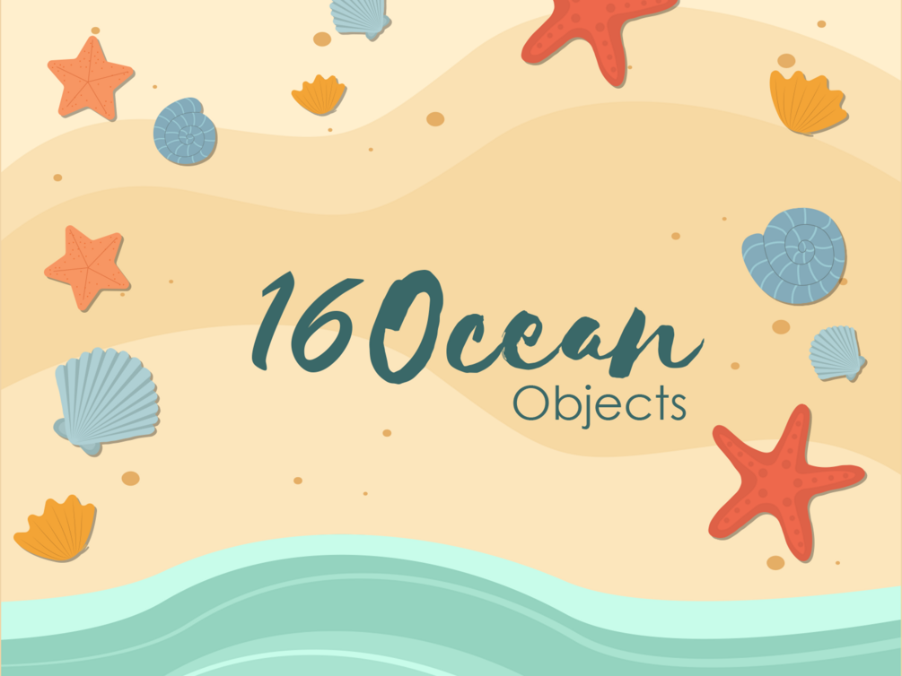 Ocean objects Collection