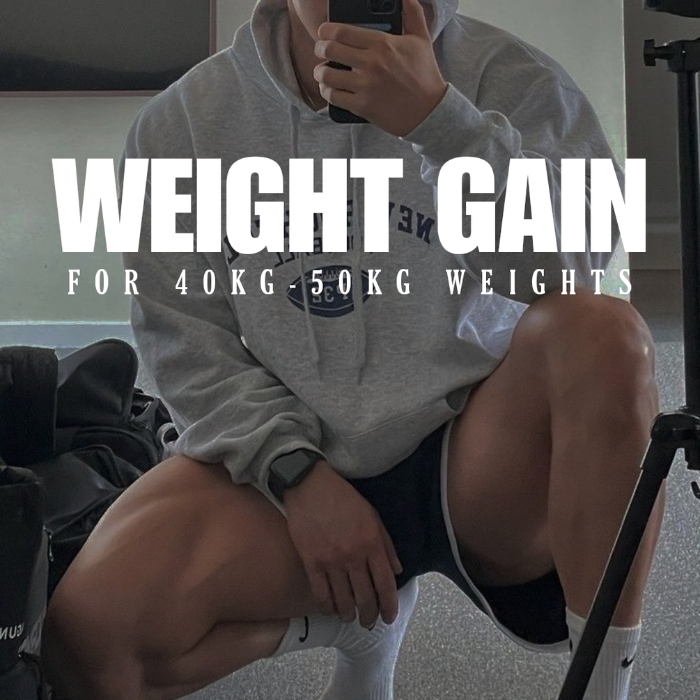 BUDGET WEIGHT GAIN DIET - FOR 40KG-50KG