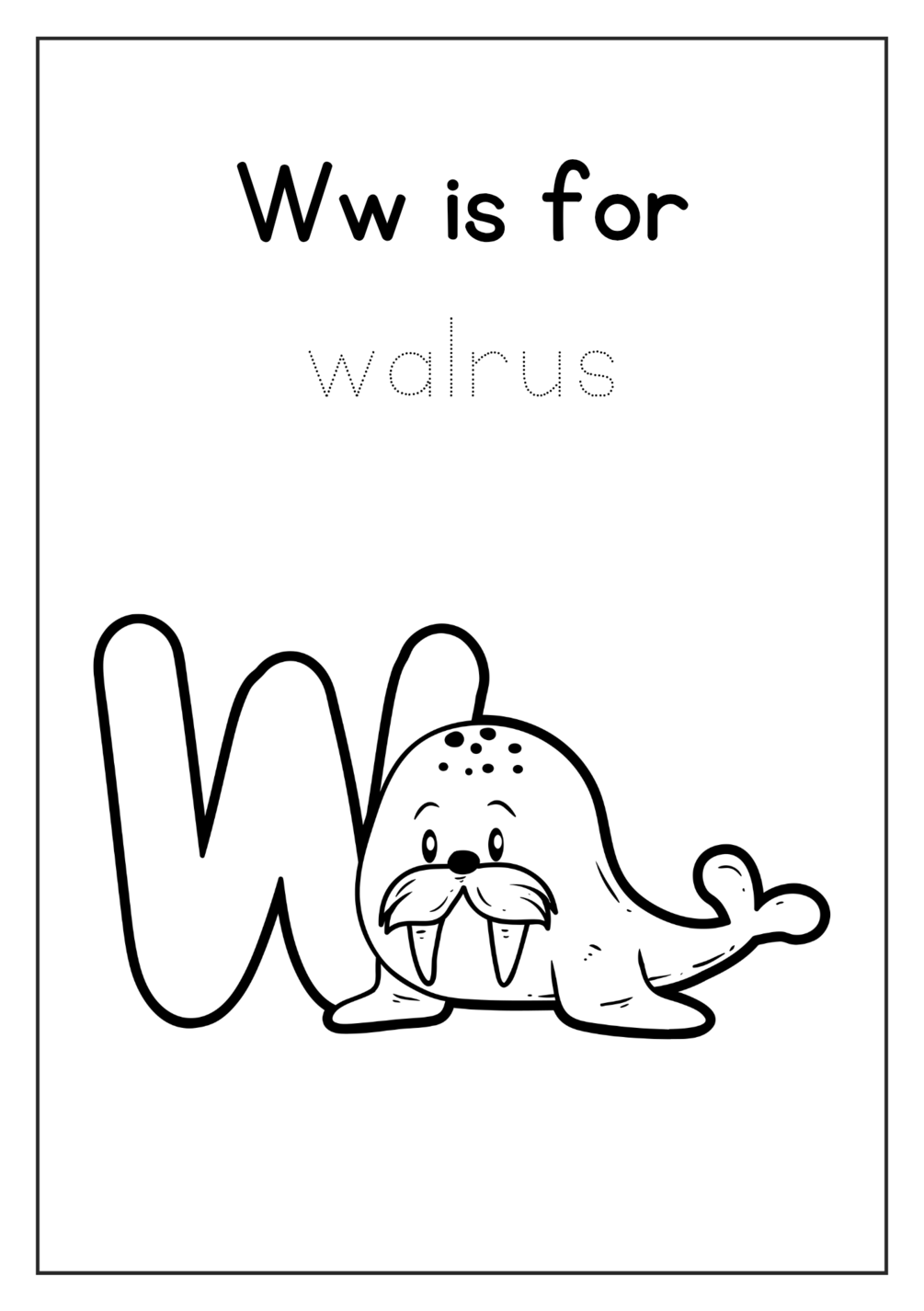 A-Z Fun: Alphabet Coloring Book for Preschool and Kindergarten