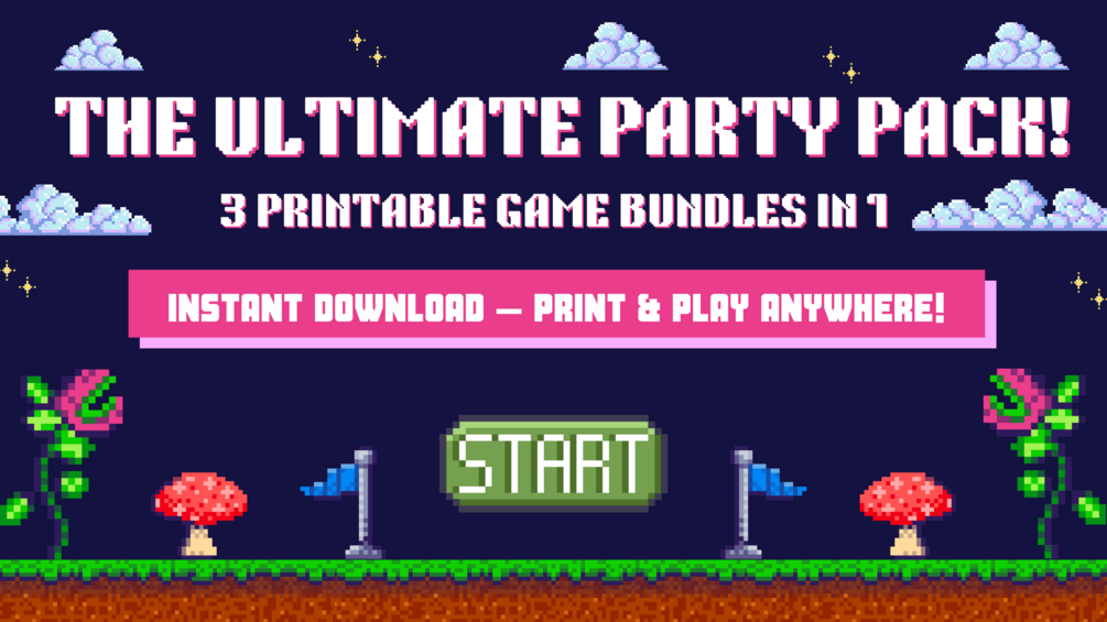The Ultimate Would You Rather Party Pack – 3 Printable Game Bundles in ...