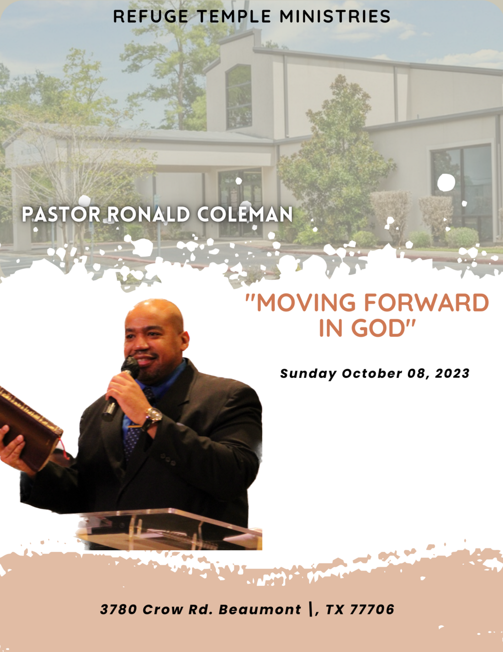 Pastor Ronald 'Moving Forward in God"