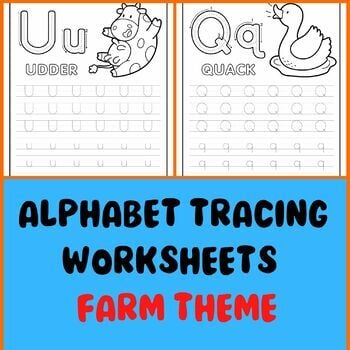 Preschool Worksheets -Alphabet Tracing Worksheets