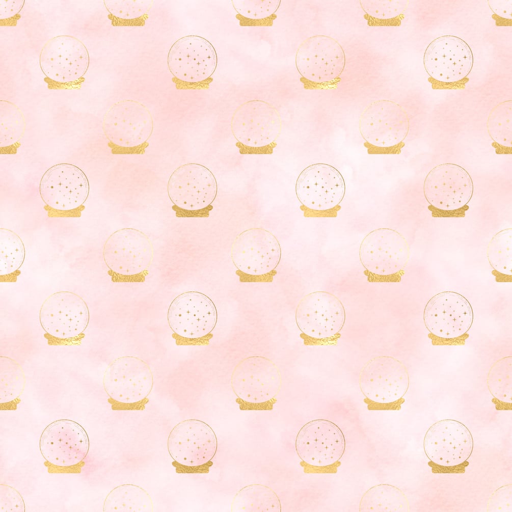 Blush and Navy Celestial Watercolor