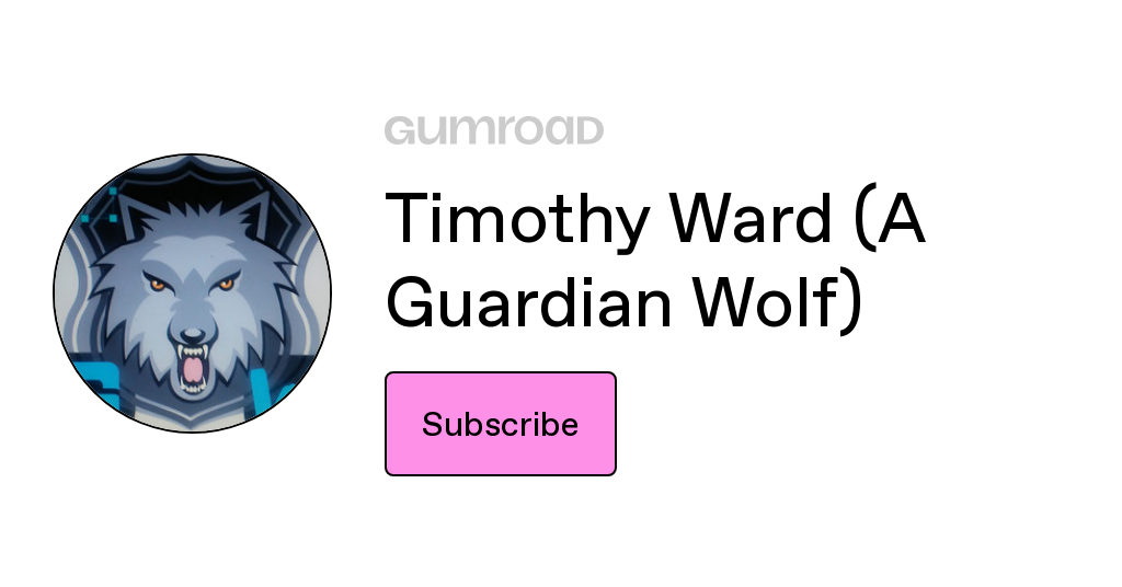 Timothy Ward (A Guardian Wolf)