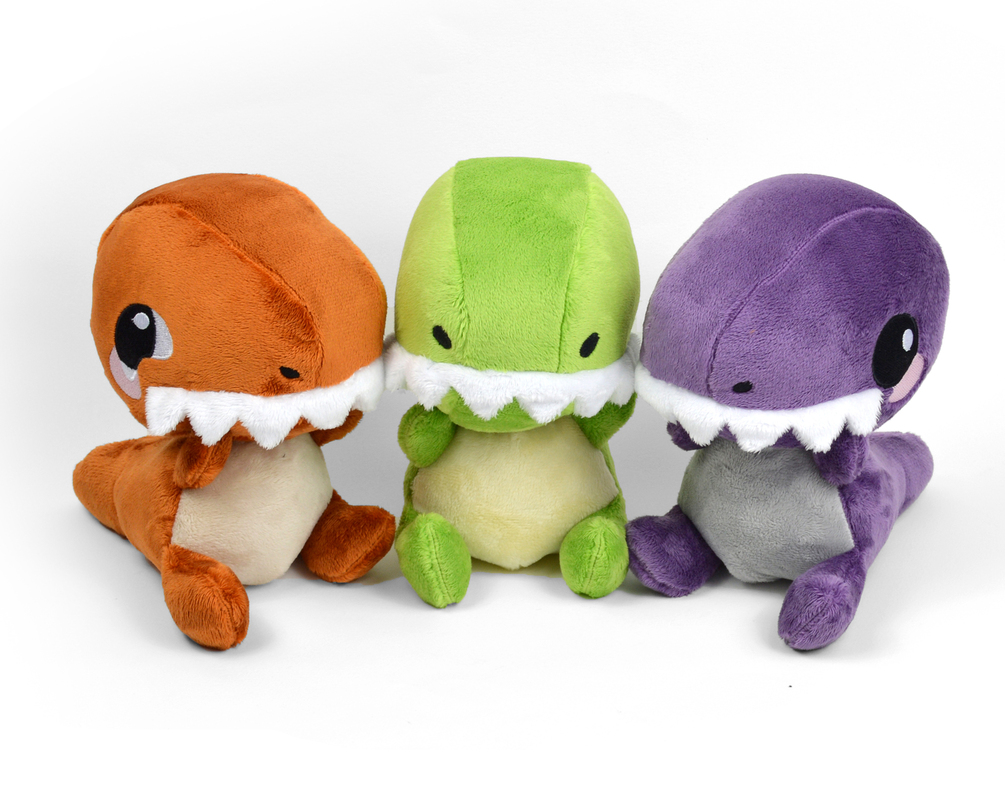 T-Rex Plush Sewing Pattern