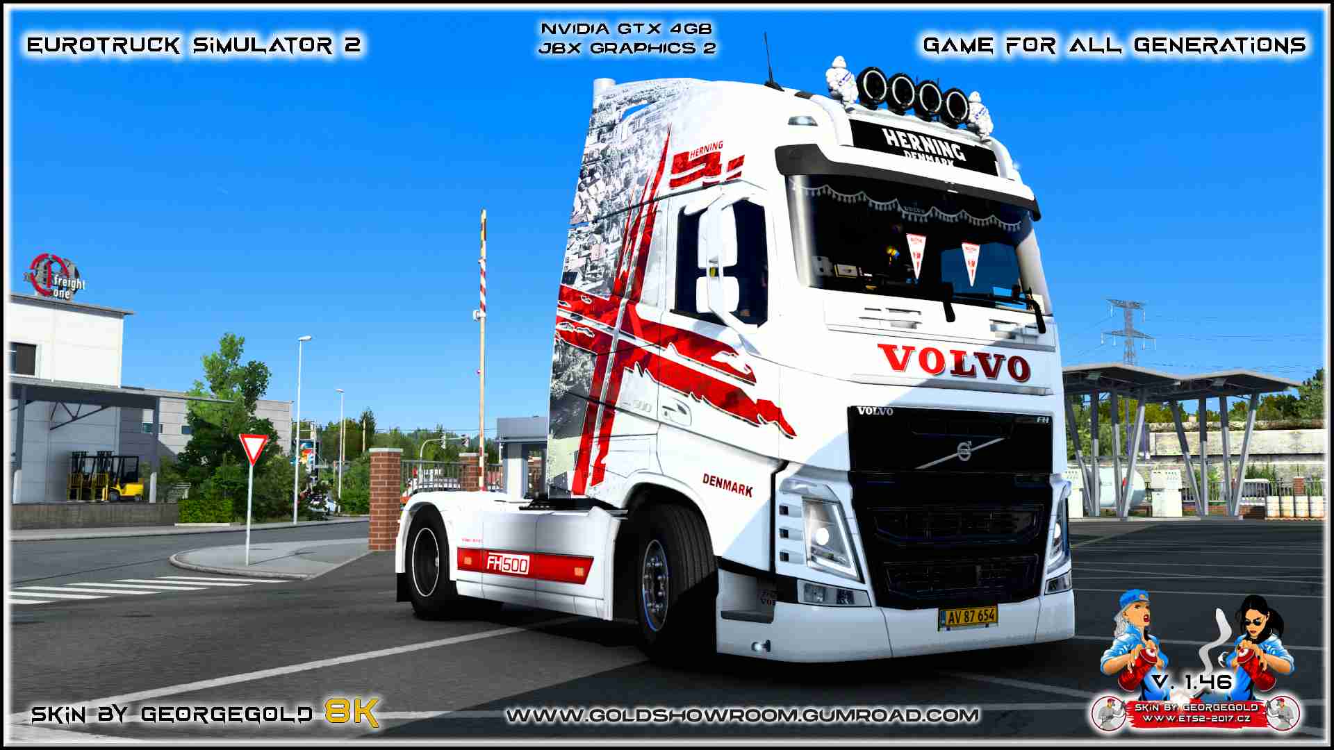 ETS 2 Skin Volvo FH 2012 Herning