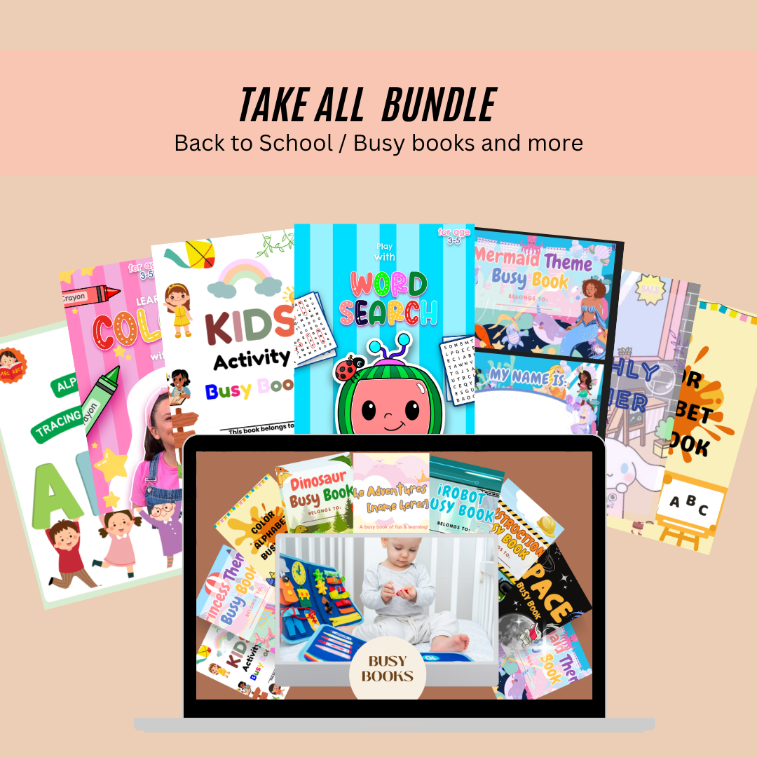 Take All Bundle - Back to School / Busy Books