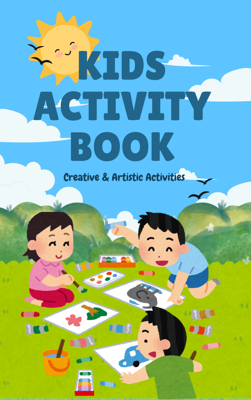 Kid Activity Book-Creative and Artistic Activities