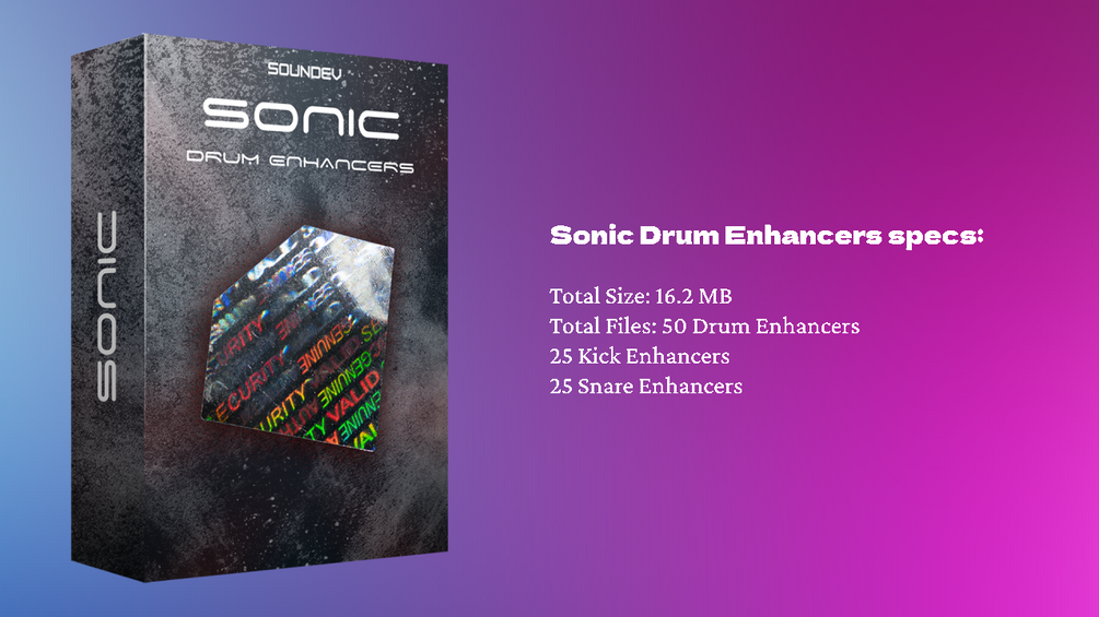 Sonic Drum Enhancers