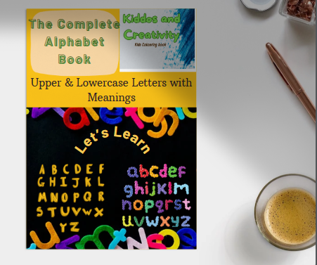 Alphabet Practice Workbook: Upper & Lowercase Letters