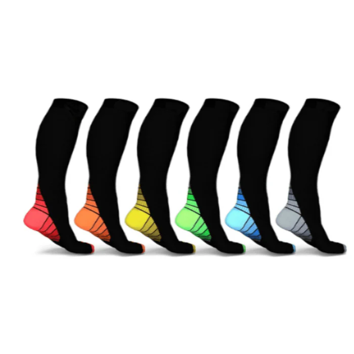 Unisex Sports Compression Socks for Enhanced Endurance