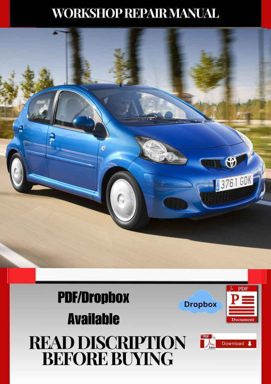 Repair Manual Toyota Aygo C1 107