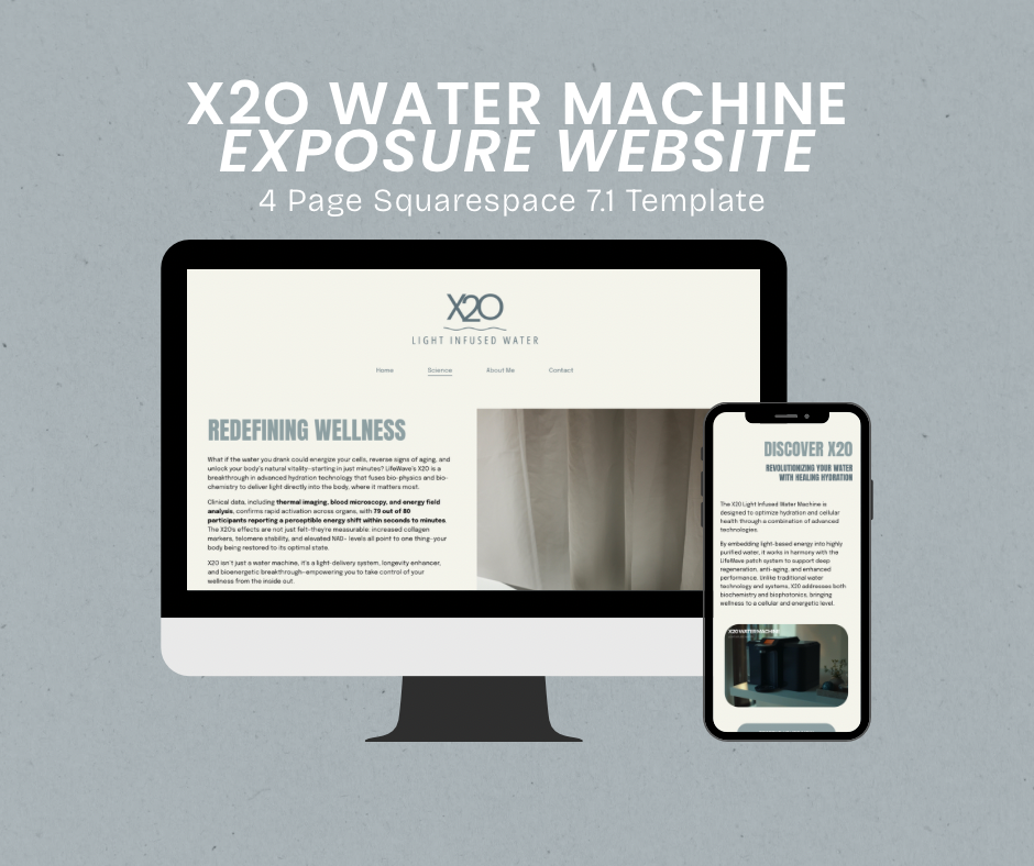 X2O Website Template