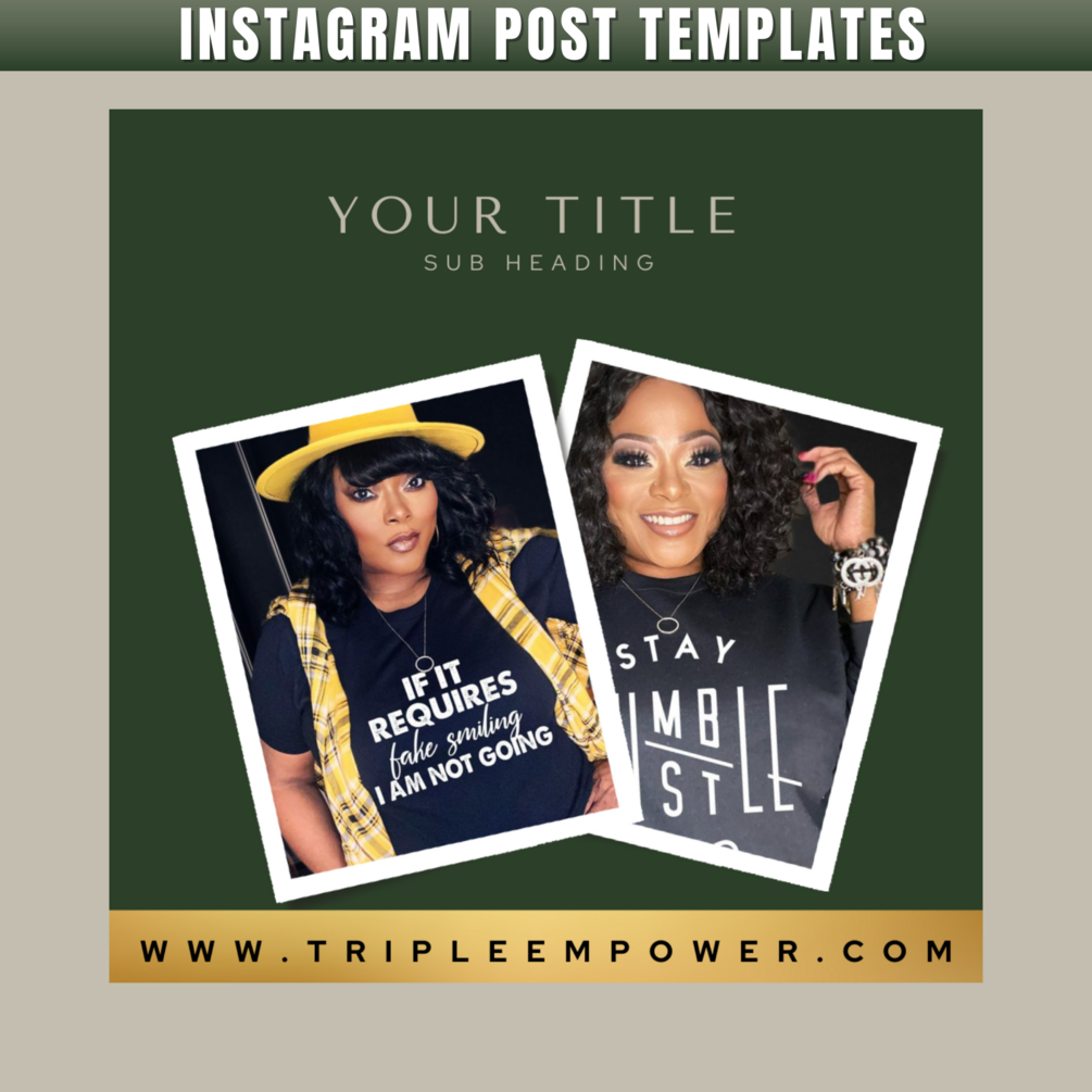 Digital Marketing | Social Media Instagram Editable Canvas Template ...