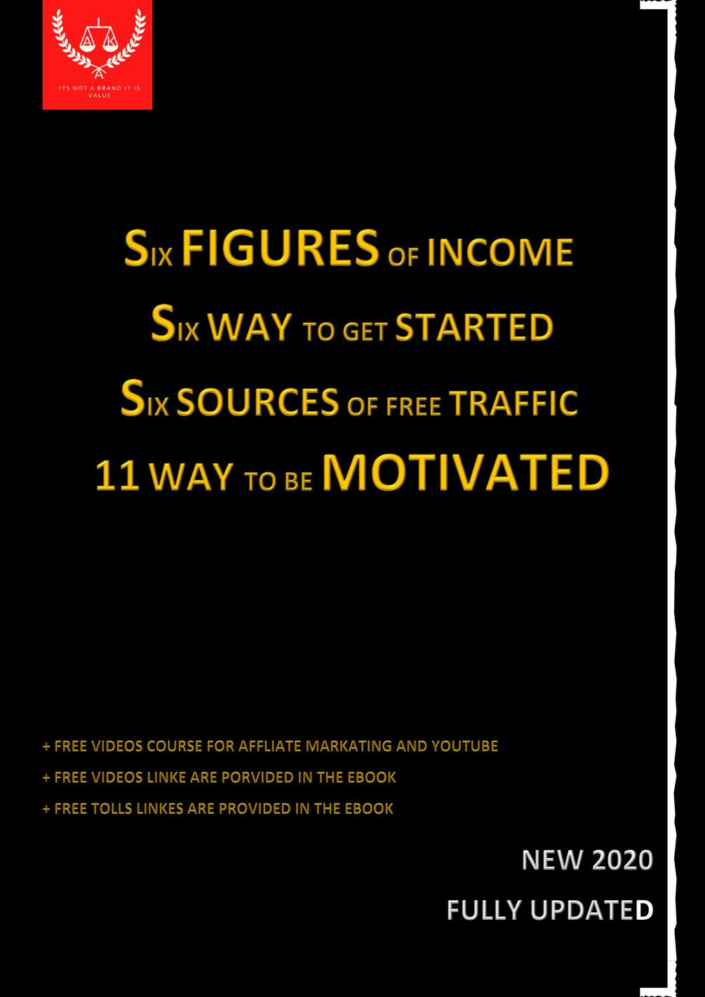 six figures of income six way to get started -make money online +21 e ...