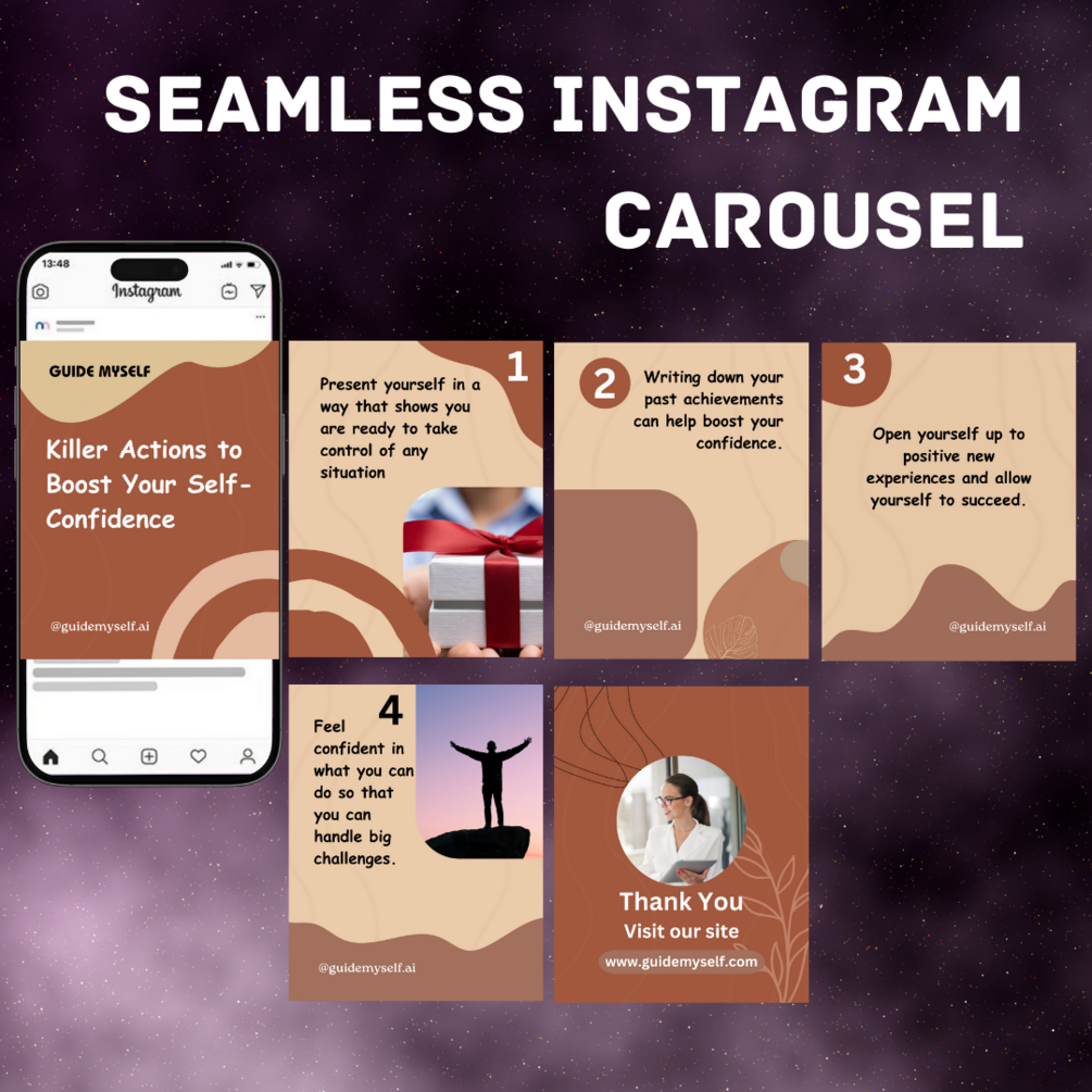 Instagram Relationship Carousel Template