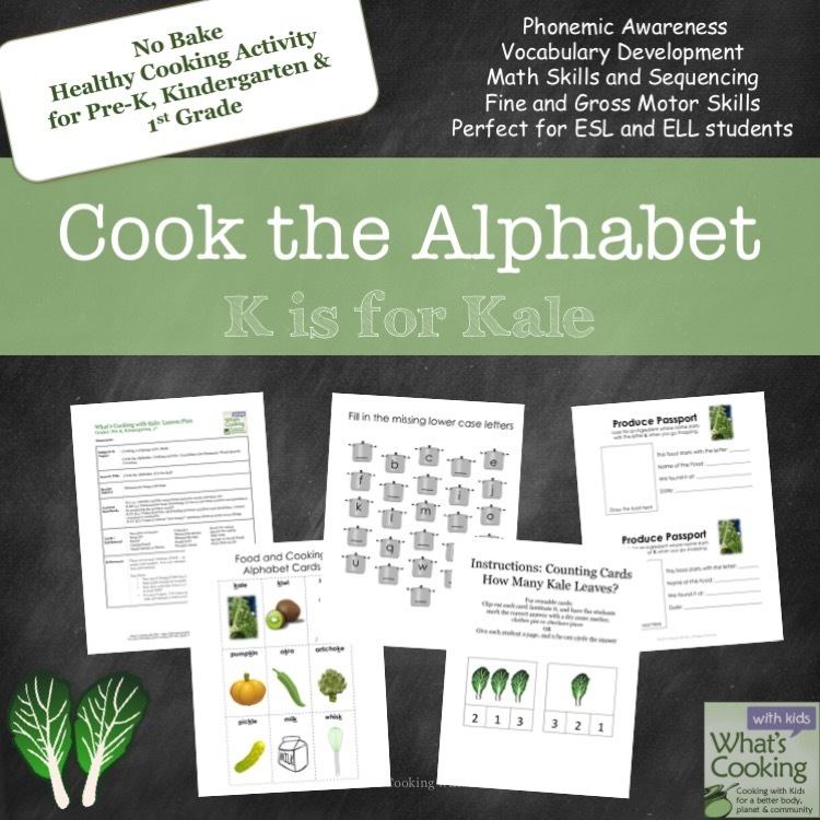 Cook the Alphabet: K is for Kale