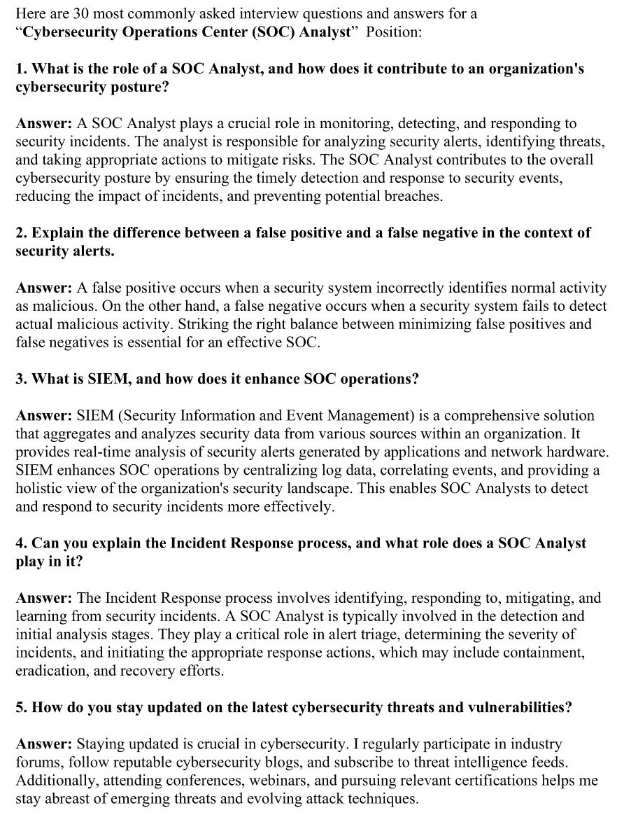 6 PDFs containing ALL Types of Most Asked Interview Q&A (Scenario-Based, Technical-Based ...