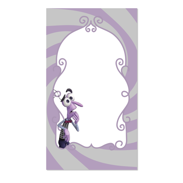 Miedo, Intensamente. Tarjeta digital