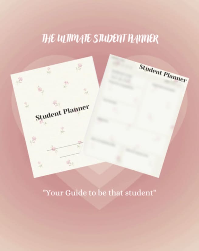 THE ULTIMATE STUDENT PLANNER