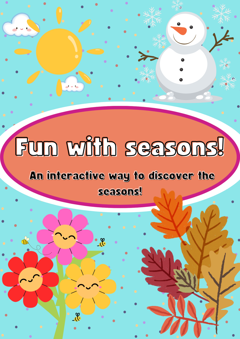 Fun with seasons! Interactive Busy Book
