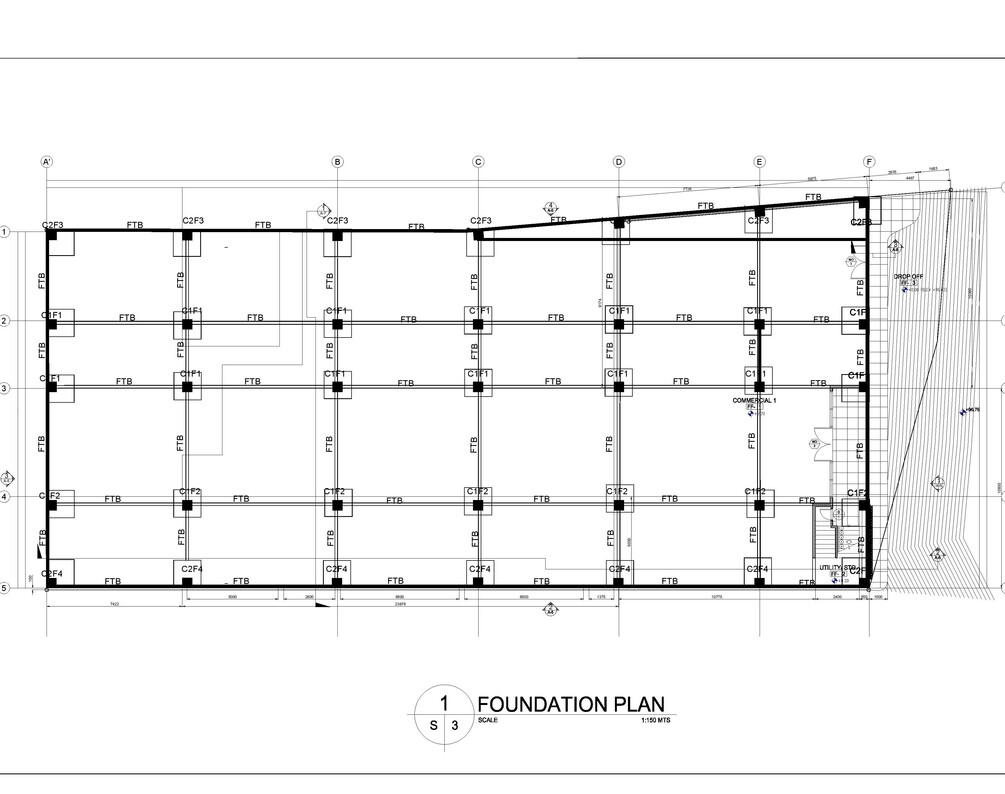 Foundation Plan Drawing