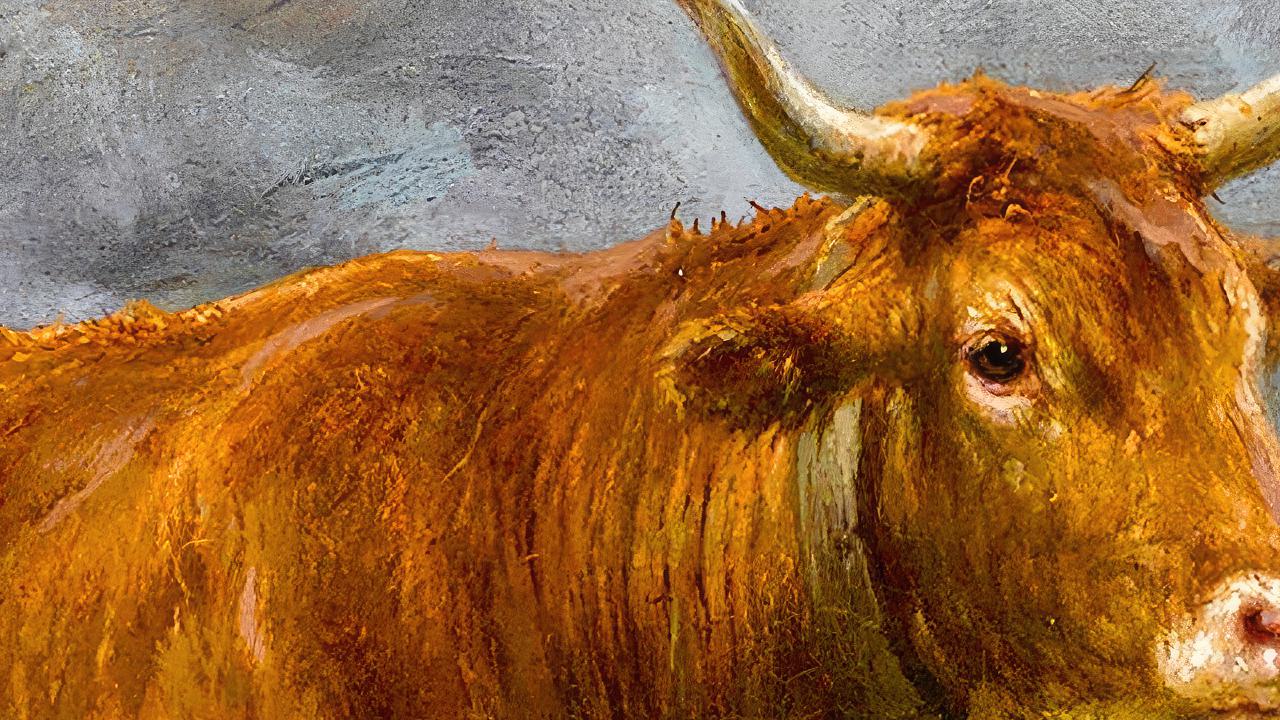 Highland cattle by Rosa Bonheur