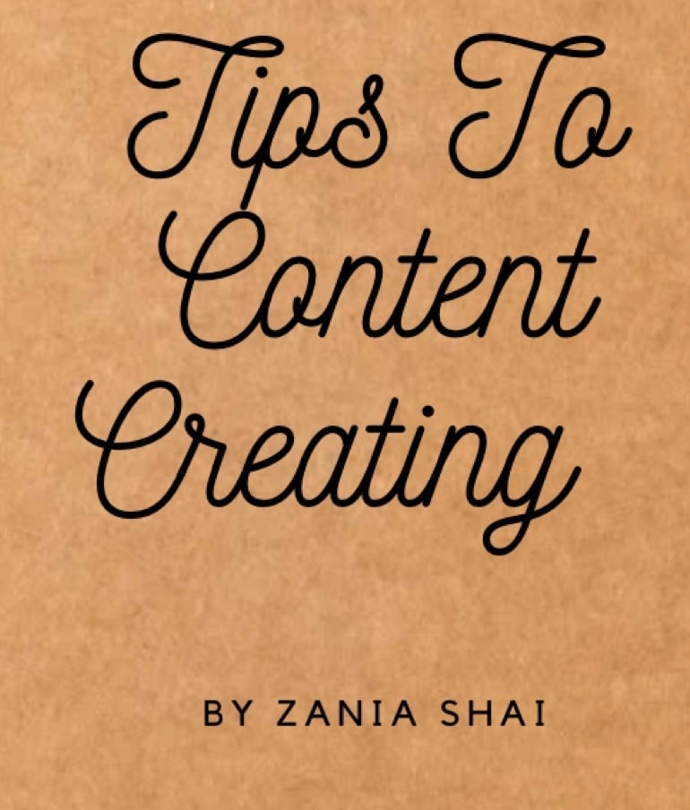 Tips for creating content