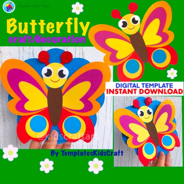BUNDLE Bug Insect Summer Spring Crafts Dragonfly Ladybug Ant Bee ...