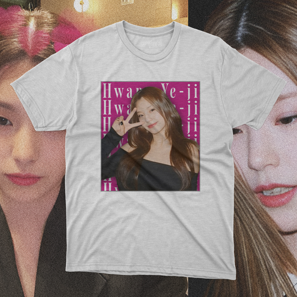 Korean Idol T-shirt Design Hwang Ye-ji | 7 T-shirt Design | JPG SVG PNG