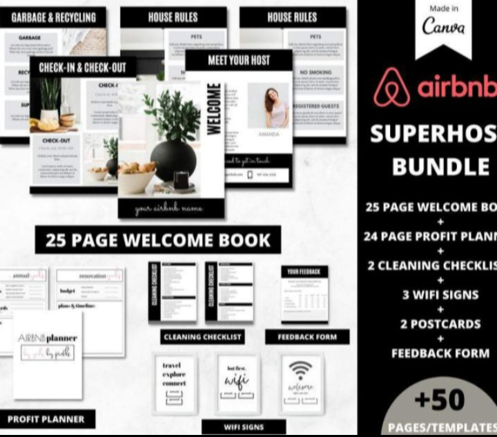 Airbnb SuperHost Bundle Template