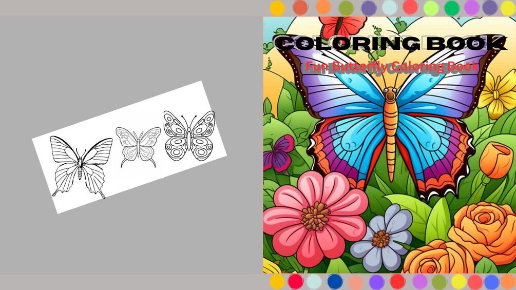 Fun Butterfly Coloring Book
