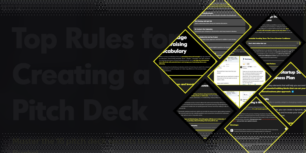 Top Rules for Creating a Winning Pitch Deck