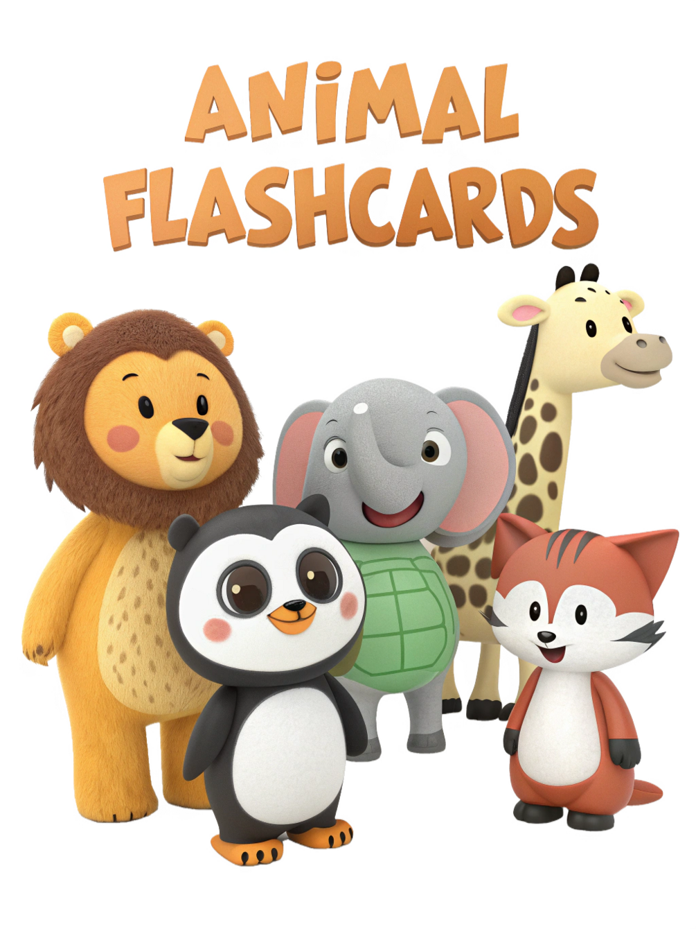 3D Animals Flashcards