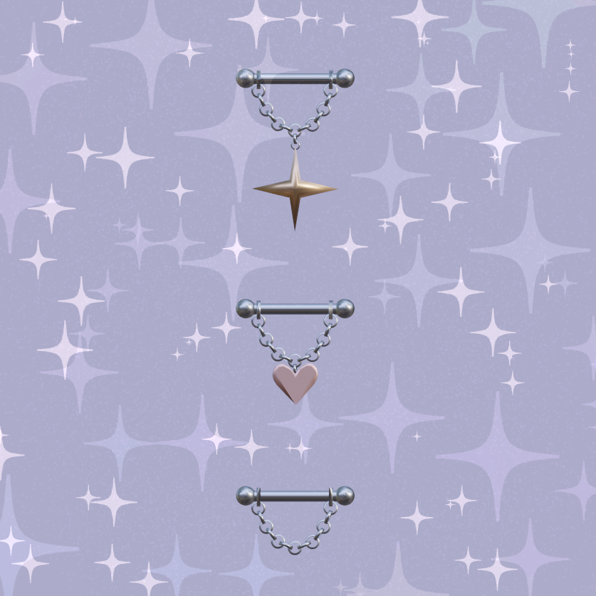 3 Types Piercings / VRChat