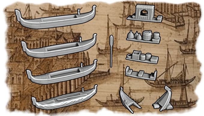 Gondola Set "Modular"