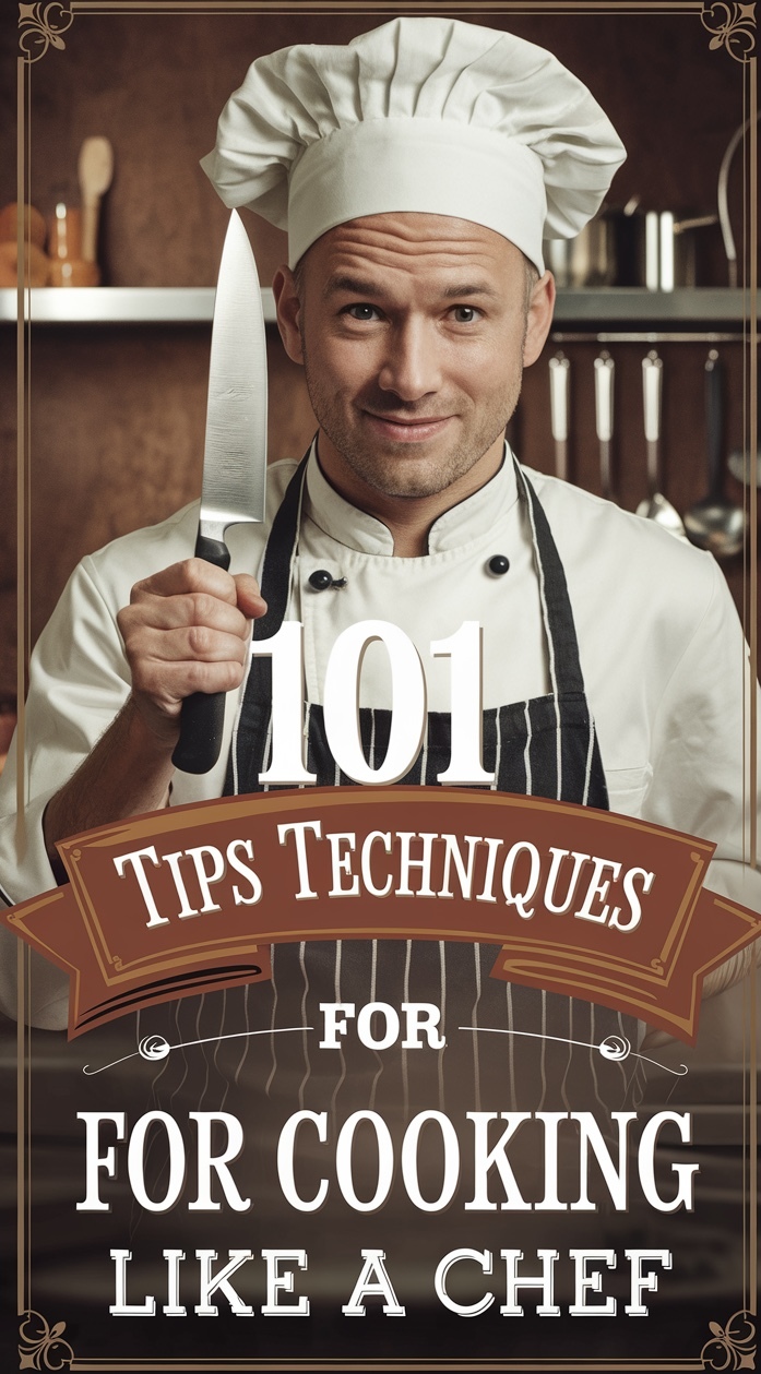 E-book 101 Tips and Techniques for Cooking like a Chef